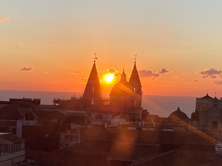 Cuore Di Acireale A 200m Dal Duomo E Vista Cupole - Acireale