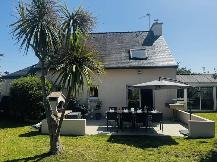Maison 8px, Jacuzzi, Jardin, 15 Min à Pied Plage - Quiberon