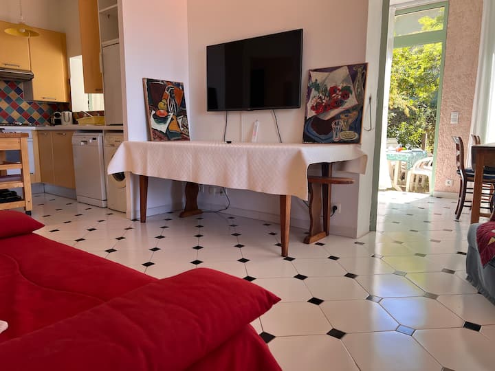 Bas De Villa Les Moussaillons- Vue Mer, Parking - La Ciotat
