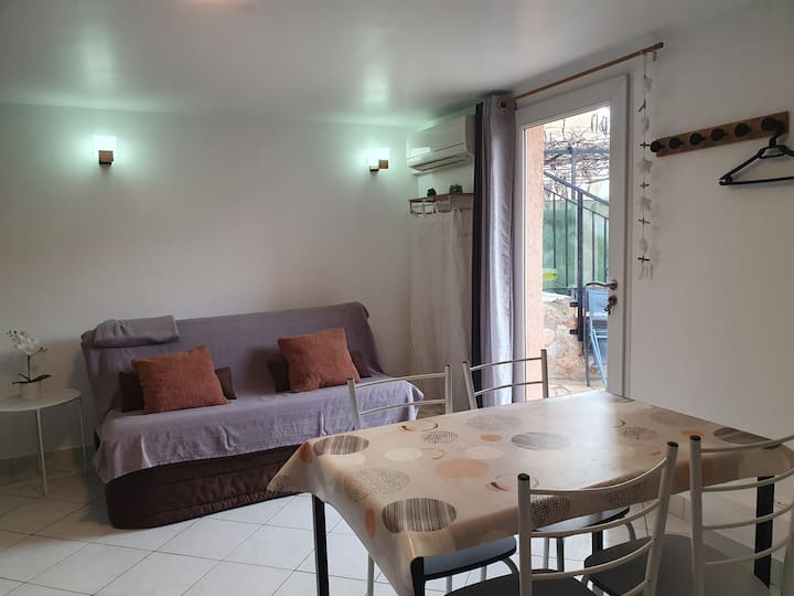 Appartement 1 Chambre, Parking Gratuit - Mougins