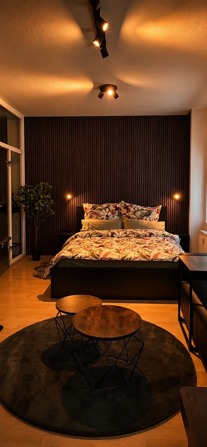 Urban Noir Flat Ideal For Couples - 德累斯頓