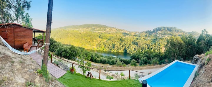 Pedra Douro: Casa Com Piscina Vista Rio Douro - Castelo de Paiva