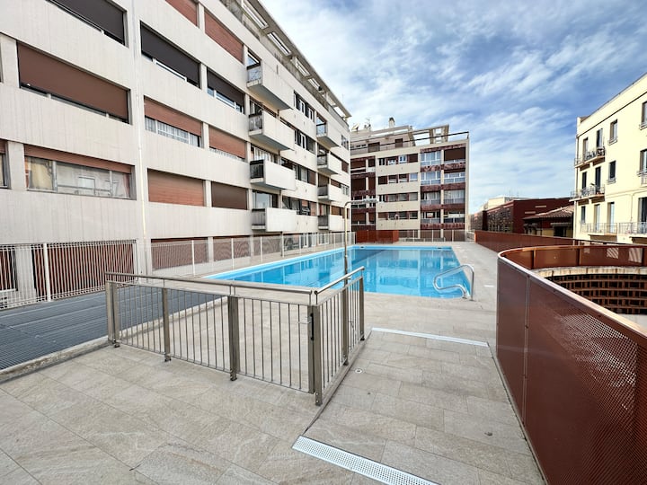 Bel Appartement Résidence "Le Palace" Avec Piscine - Perpignan