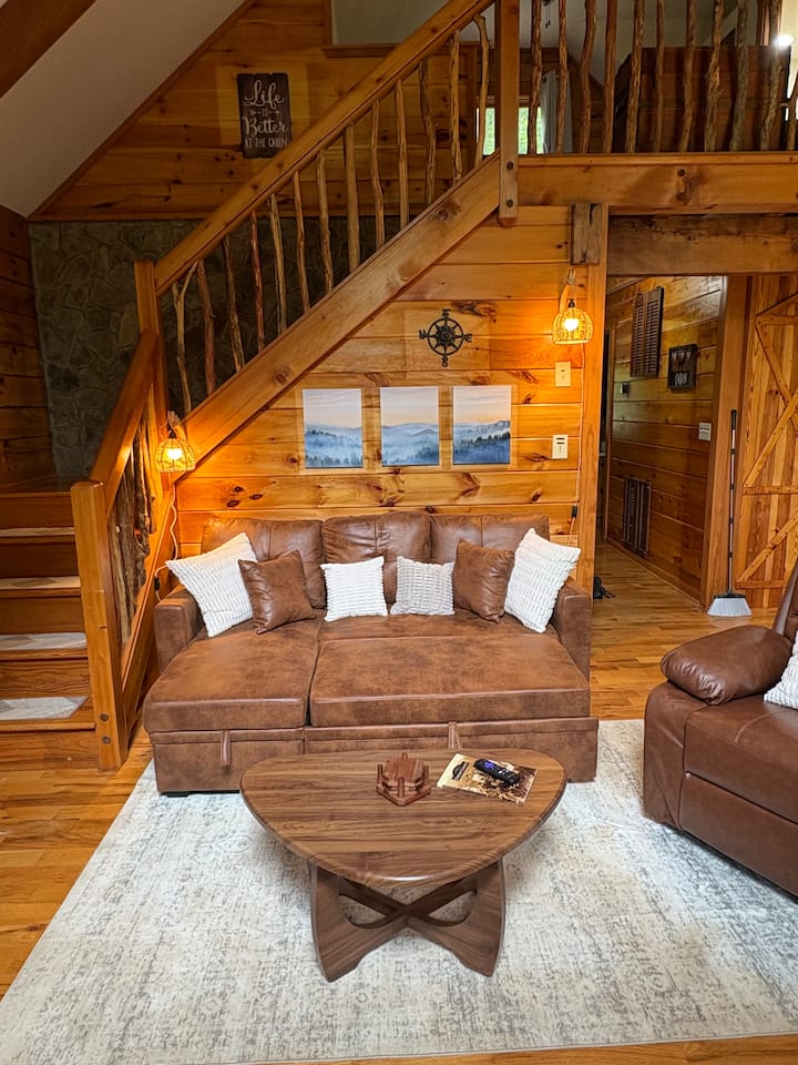 Cozy Cabin W/ Hot Tub & Ev Charger Near Shenandoah - États-Unis