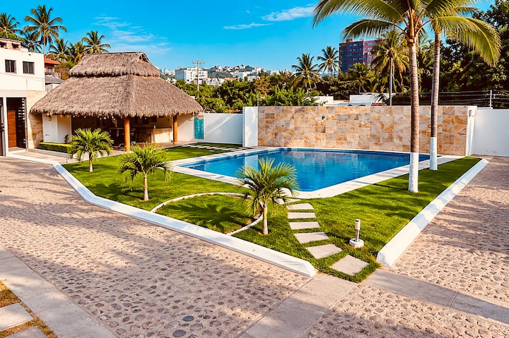 Departamento Con Alberca En Manzanillo - Manzanillo, Colima, Mexico