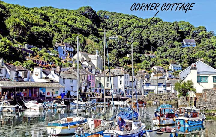 Corner Cottage - Harbour Views/parking Included - Polperro