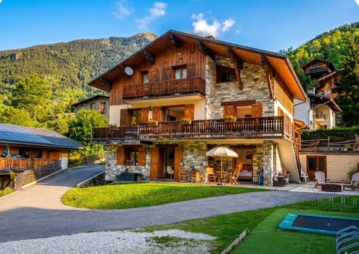 Le Savoyard 2-authentique Chalet Avec Vue Montagne - Sainte-Foy-Tarentaise