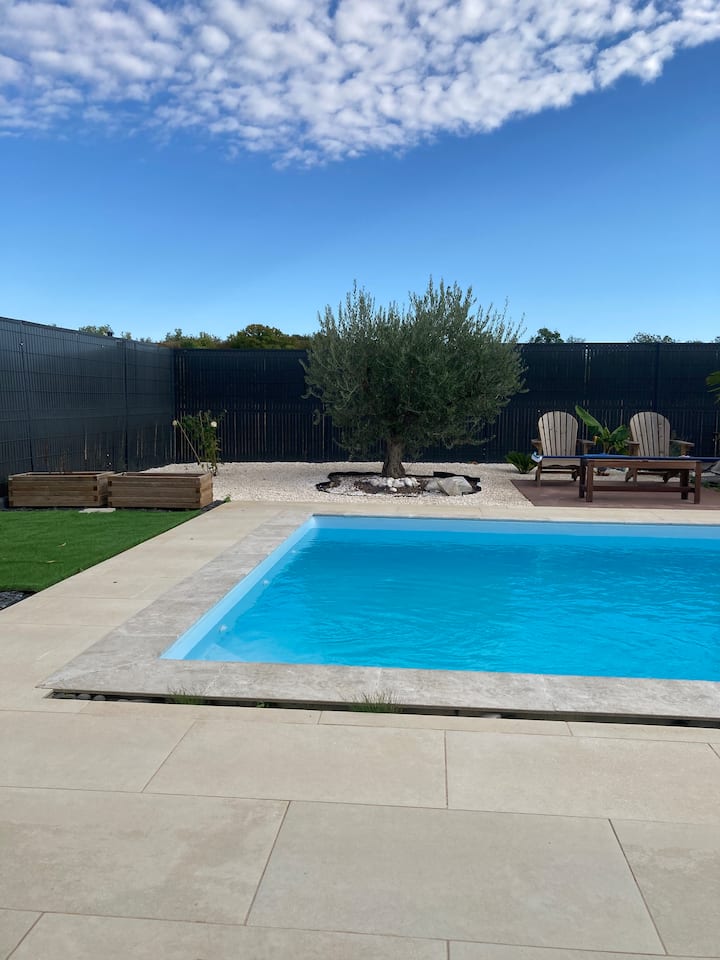 Maison 3 Chb. 6 Pers Au Calme Avec Piscine - Angoulins
