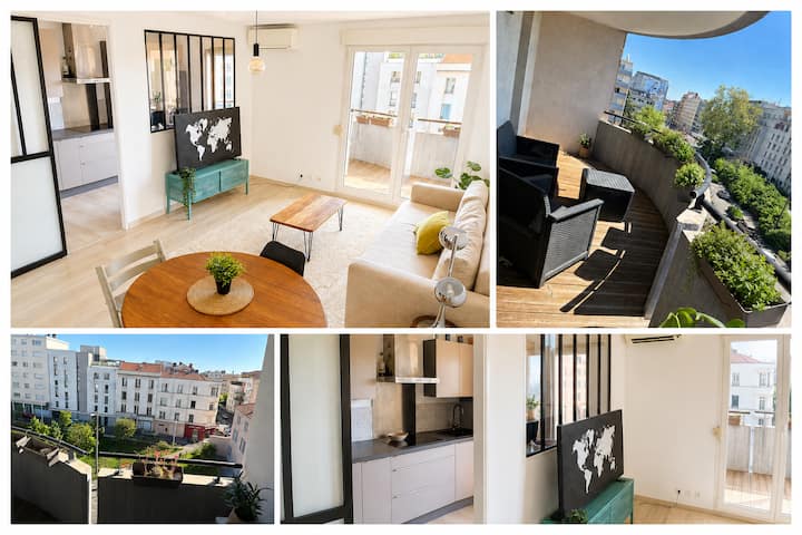 Appart Spacieux Idéal Familles - Séjours Lyonnais - Lyon