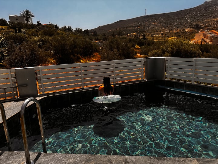 Private Pool Villa With Stunning Sea View - Plakias