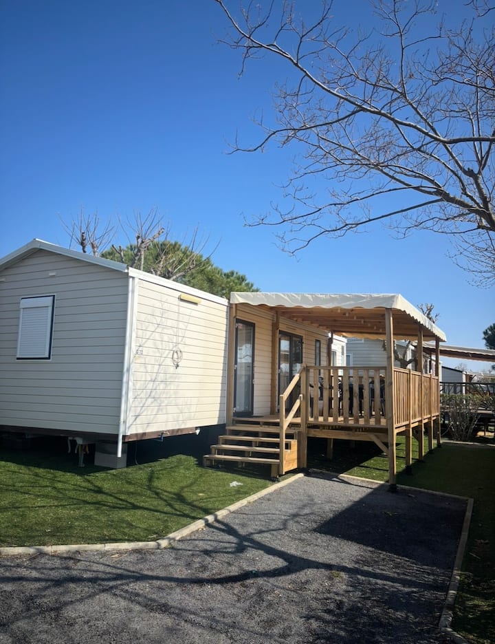 Grand Mobile-home 6 Personnes - Valras-Plage