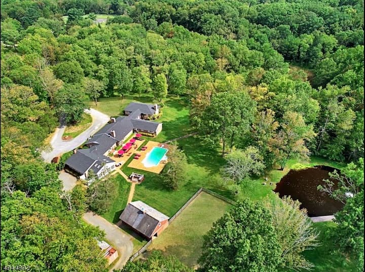 Fifa 2026 Ranch 10 Min From Brazilian Facilities - Hacklebarney State Park, Long Valley