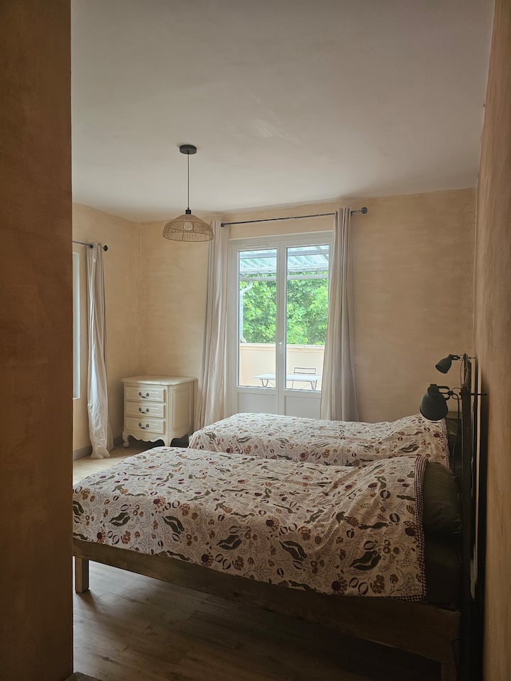 Chambre Double Avec Terrasse Privée - Entrevaux
