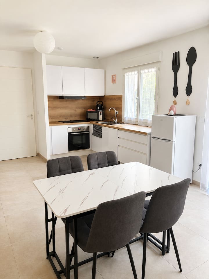 Villa T3 Neuve Avec Jardin, Clim, Parking Gratuit - Auterive