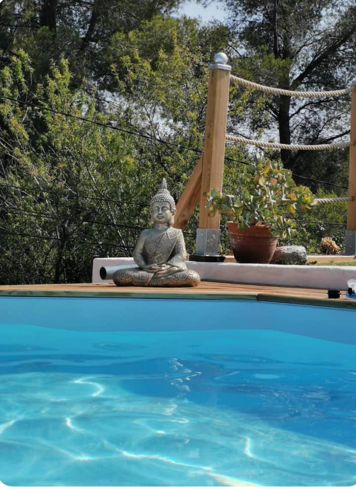 T2 Cosy Avec Jacuzzi Privé Et Accès Piscine. - La Ciotat