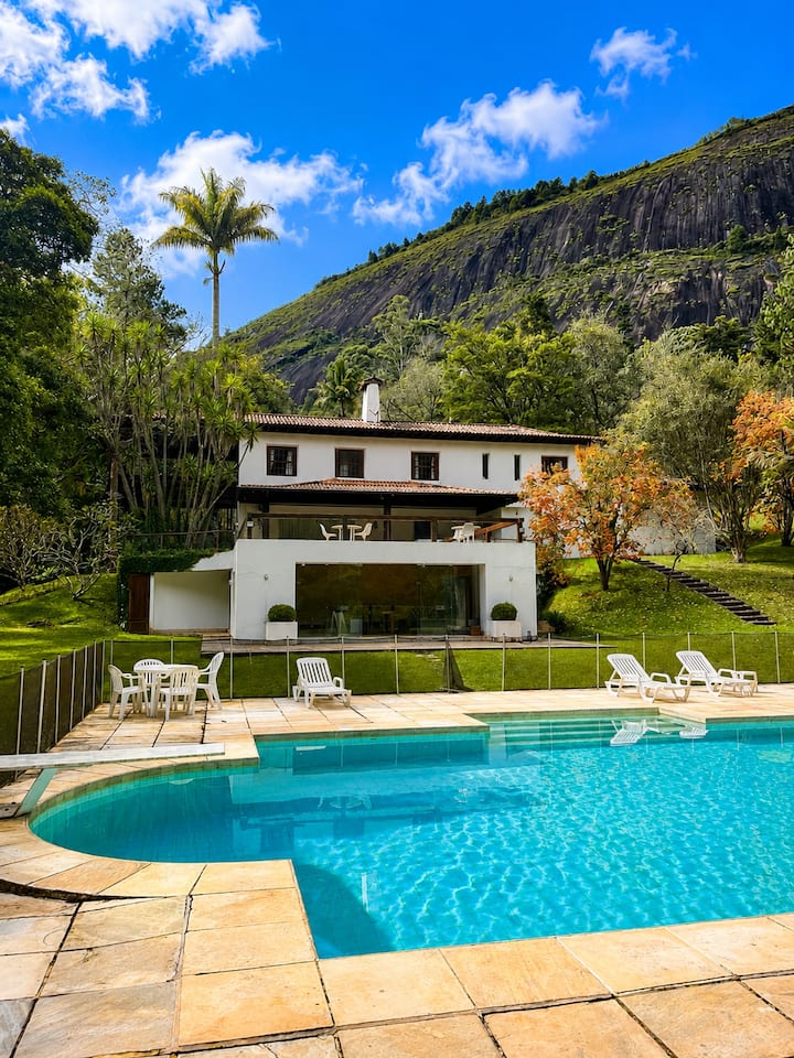 Casa Estilo Campestre Em Meio à Mata Atlantica. - Petrópolis