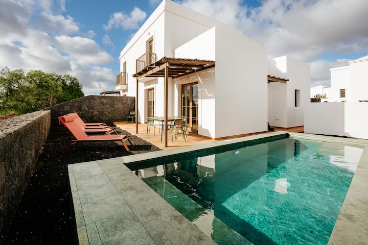 Jardin Volcánico | Piscina Privada | 3br | Family - Lanzarote