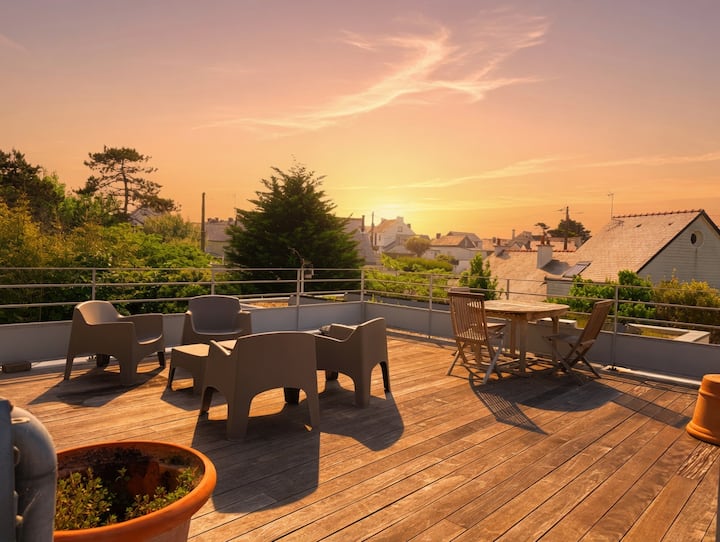 Appartement Indépendant En Bord De Mer - Larmor-Plage