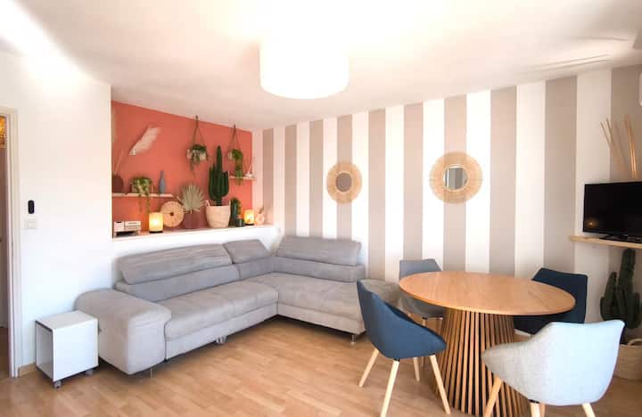Puerto Cabana - Grand Studio Avec Clim Et Parking - Cassis