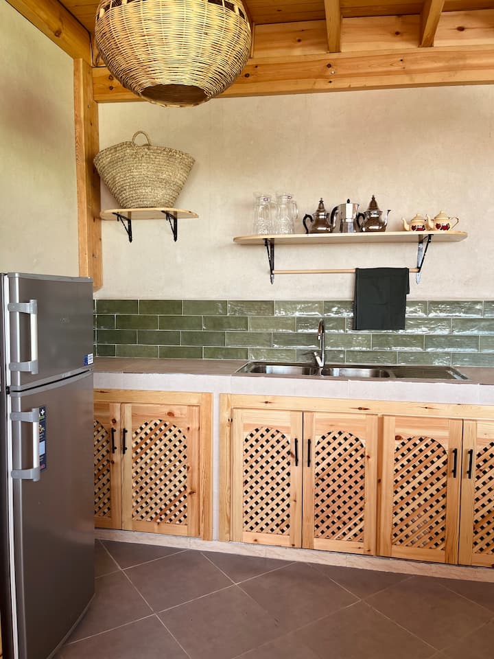 Little Palm: Chambre Cosy Beldi - 2 à 4 Personnes - Imsouane