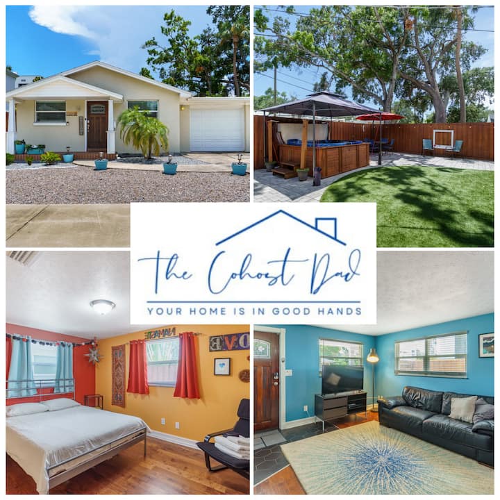 Private Downtown Home W/ Hot Tub Near Tampa U - Tampa, FL