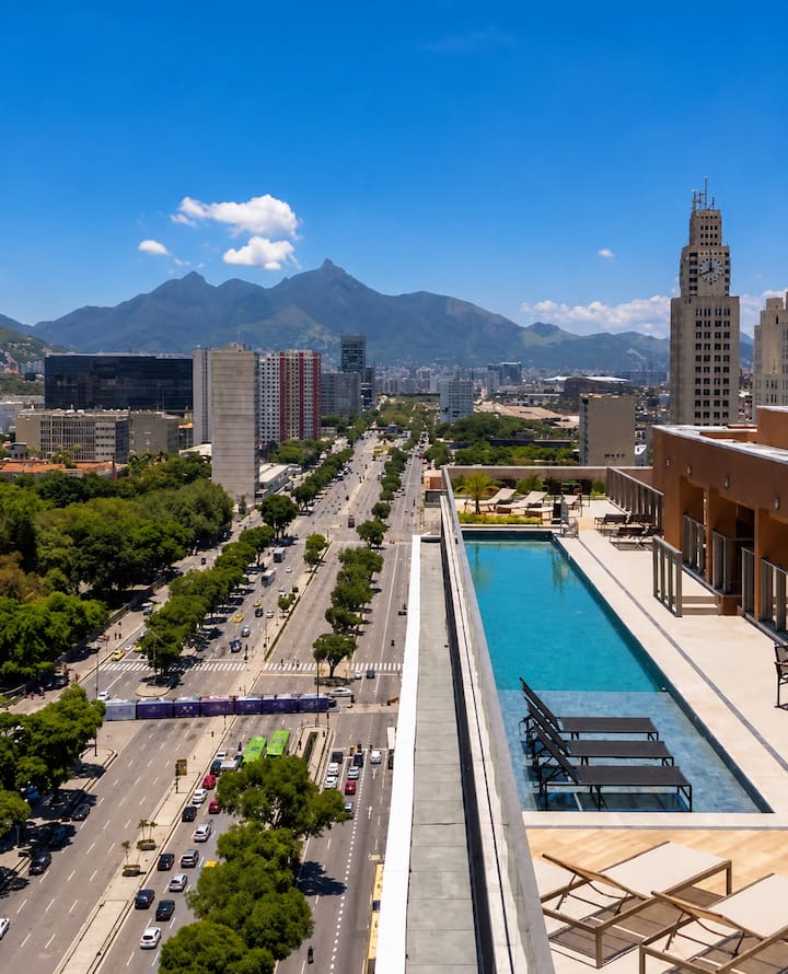 10min Consulado, Piscina E Metrô Na Porta - Brasil