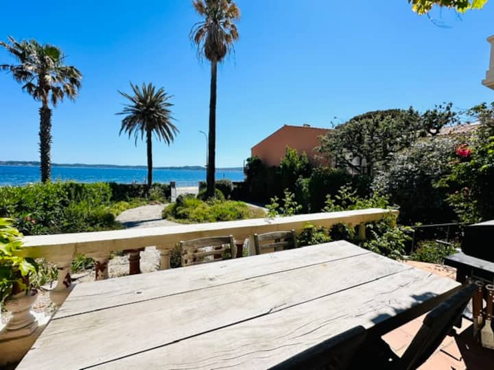 Villa Authentique Face à La Mer - Sainte-Maxime