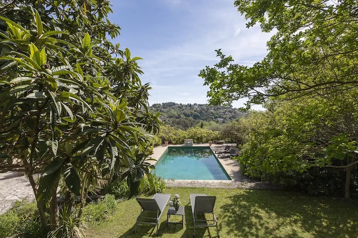 Appartement Terrasse & Piscine Dans Mas Provençal - Cagnes-sur-Mer