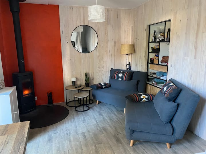 Maison Cosy Avec Grand Jardin - Antraigues-sur-Volane