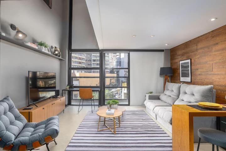 Flat Duplex Com Serv. De Camareira | Luxo+design - Moema