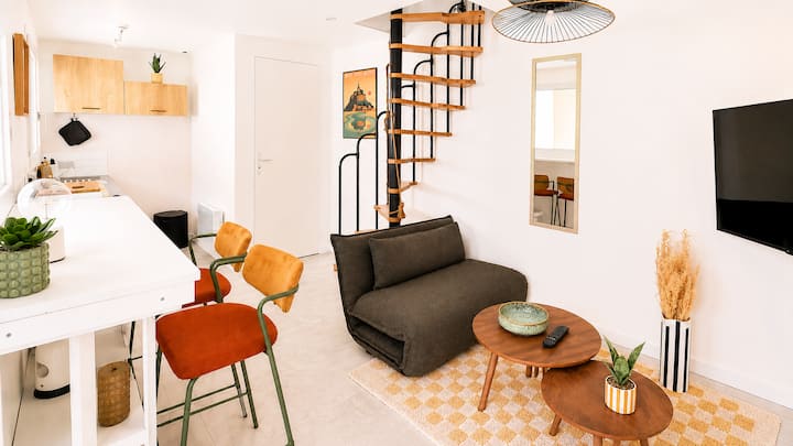 Duplex Cosy 2 Ch. Proche Mont-saint-michel Et Gare - Vessey
