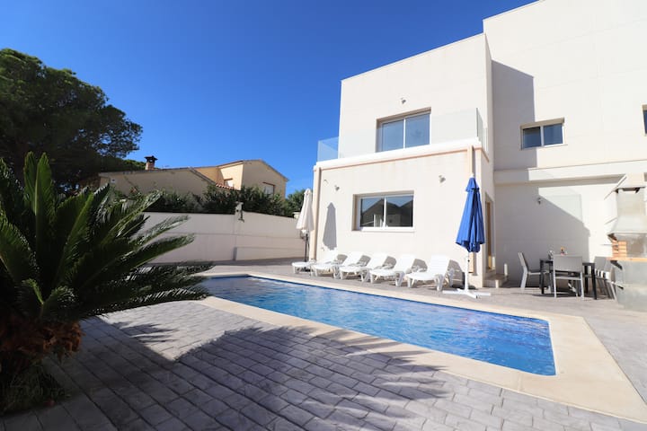 Villa Luna Private Pool Hot Tub Full A/c - Miami Platja
