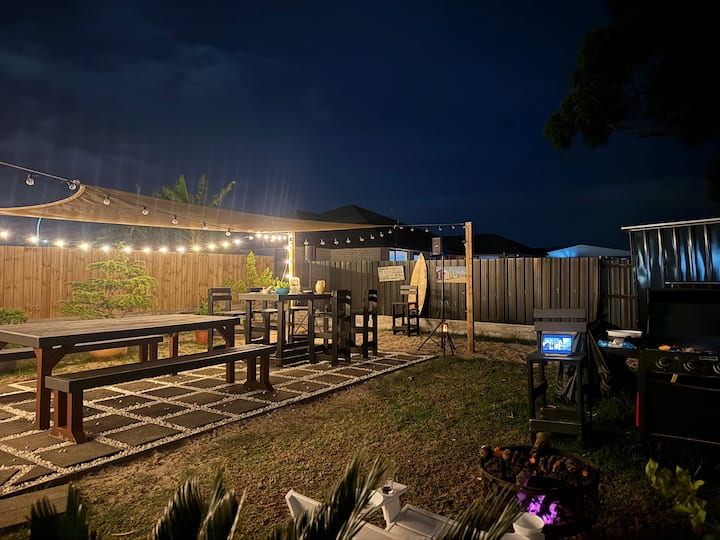 Modern Retreat W/ Bbq, Firepit & Karaoke - Auckland