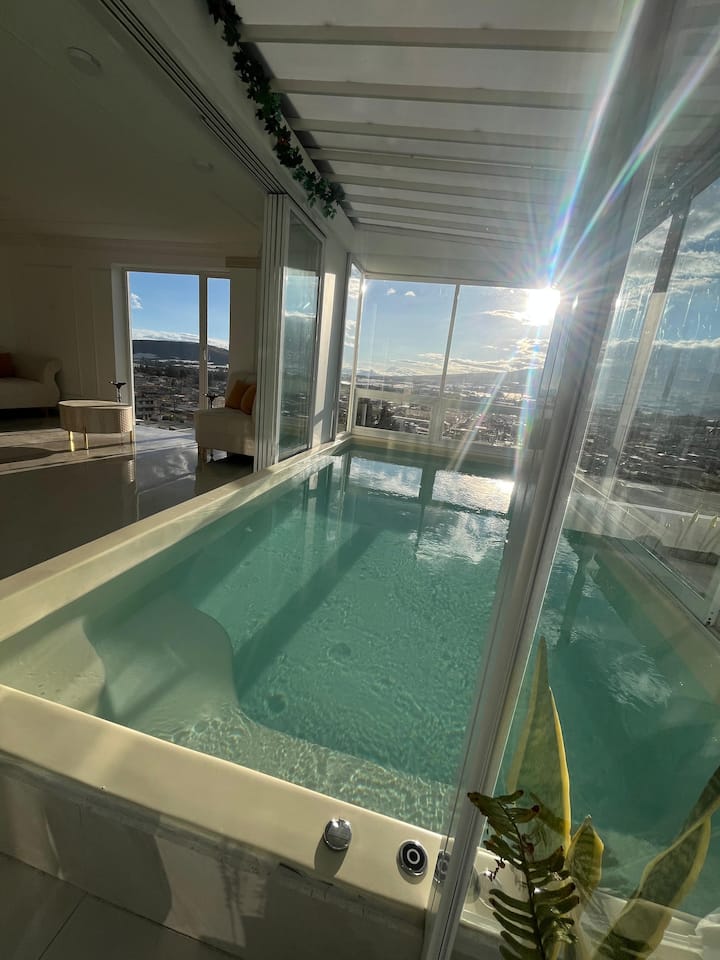 Penthouse De Lujo Con Piscina Y Zona Bbq Privada - Cayambe