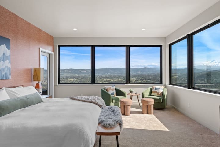 Epic View, Cliffside, Rooftop Deck, Ev Charging - Hood River, OR