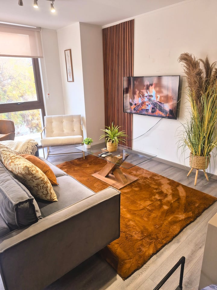 Luxury Apartment Santiago | Ac, Gym, 2 Smart Tv - Santiago