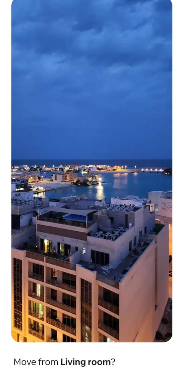 Sea View Stay | Modern Sea-view Apartment - Bahrain