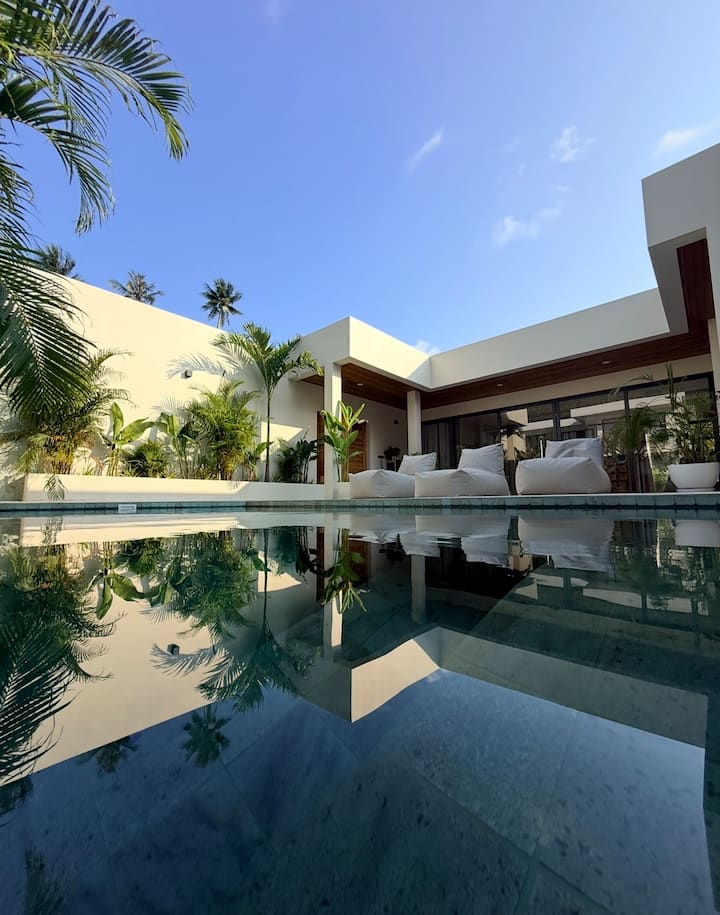 Villa Moderne Piscine Privée à 3 Km De La Plage - Ko Samui