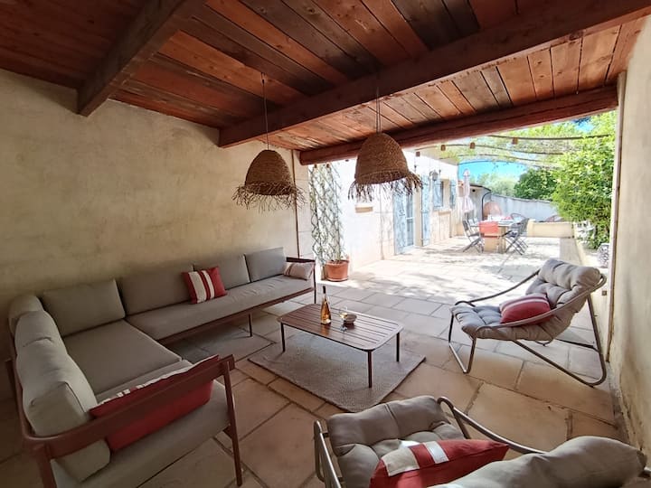 Maison De Charme Nature Calme Spa Alpilles - Maussane-les-Alpilles