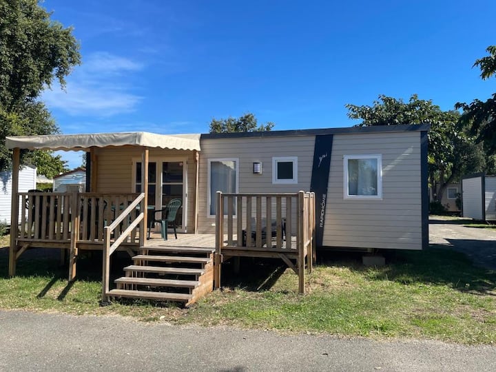 Mobilhome Tout Confort En Camping 4 éToiles - Mimizan