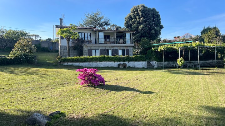 Chalet Con Acceso Privado Playa San Vicente Do Mar - El Grove