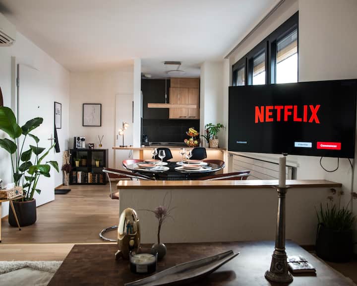 Loft Cosy Avec Vue Panoramique - Ginebra
