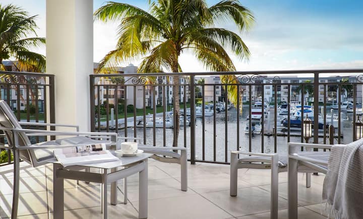 Two Water View Units | Full Kitchen & Balcony - Naples, FL