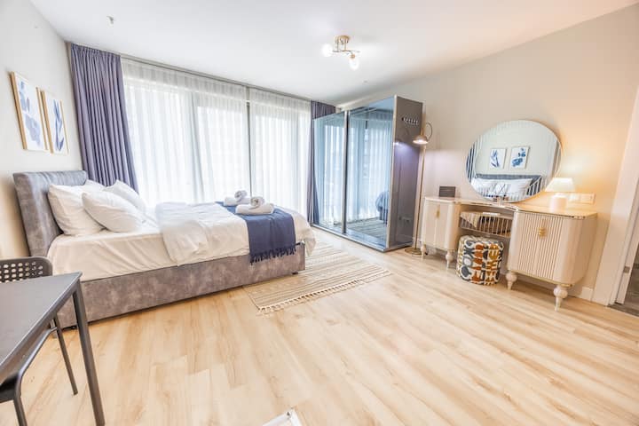 Stylish Cozy Studio Bedroom Apartment - Başakşehir