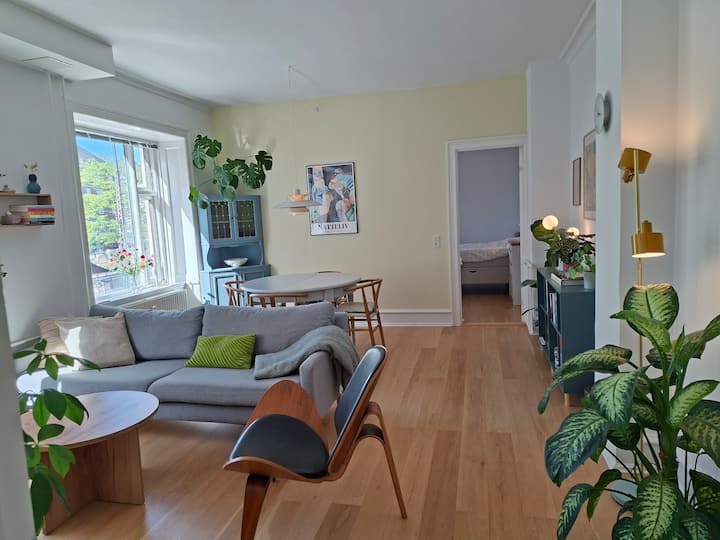 Skøn Lejlighed Med Udsigt Over Enghave Plads - Copenhaguen