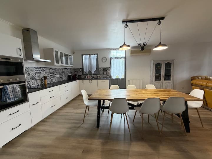 Maison Spacieuse Climatisée Avec Jardin-aucamville - Toulouse