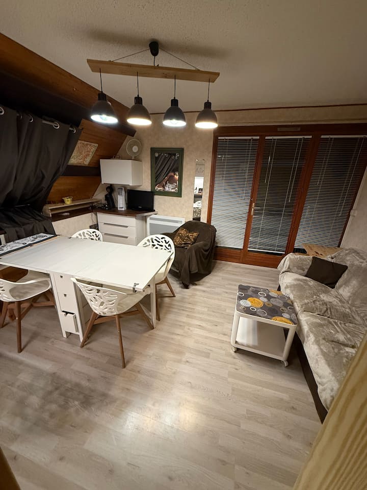 T2 Cosy 2/5 Pers Au Centre Station – Vue Montagne - Saint-Jean