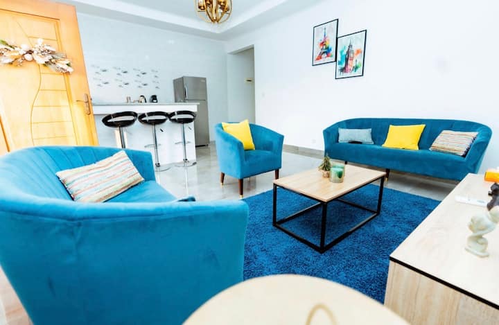 Les Suites Florales - Appartement Bleu - Gabon