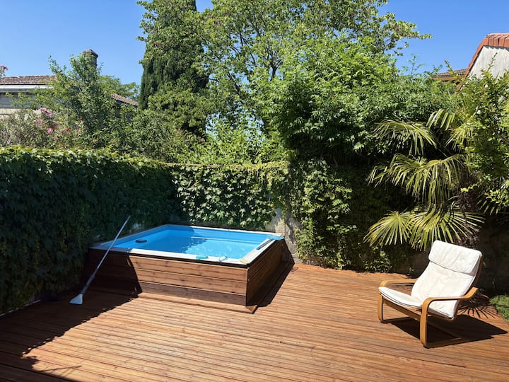 Echoppe Bordelaise Avec Petite Piscine - Bordeaux
