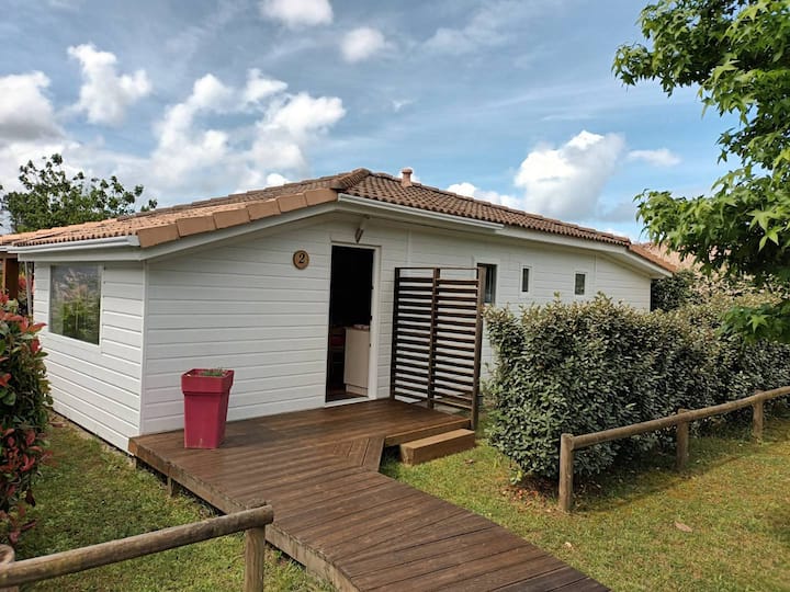 Chalet 6 Personne Proche Océan Avec Accès Parc-aqu - Lit-et-Mixe
